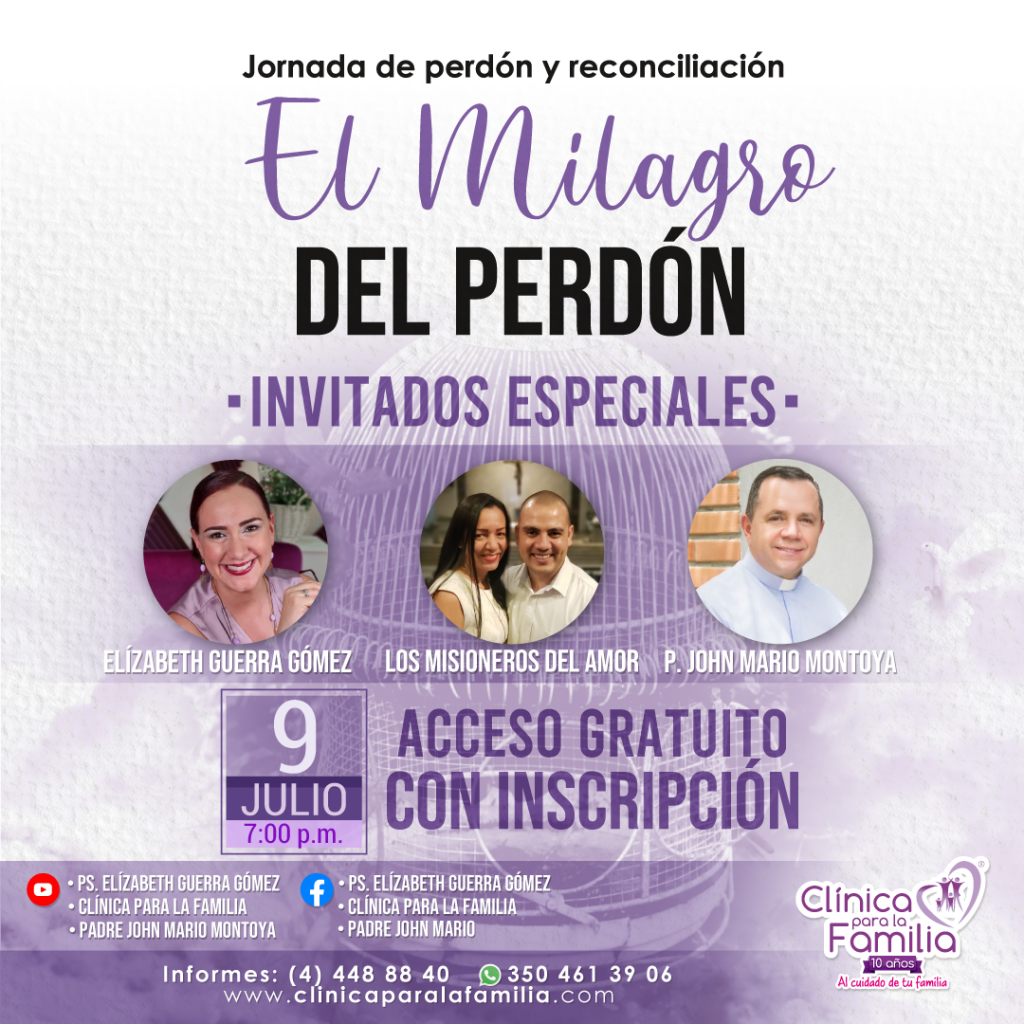 Jornada de Perdón y Reconciliación, El Milagro del Perdón - Clinica ...